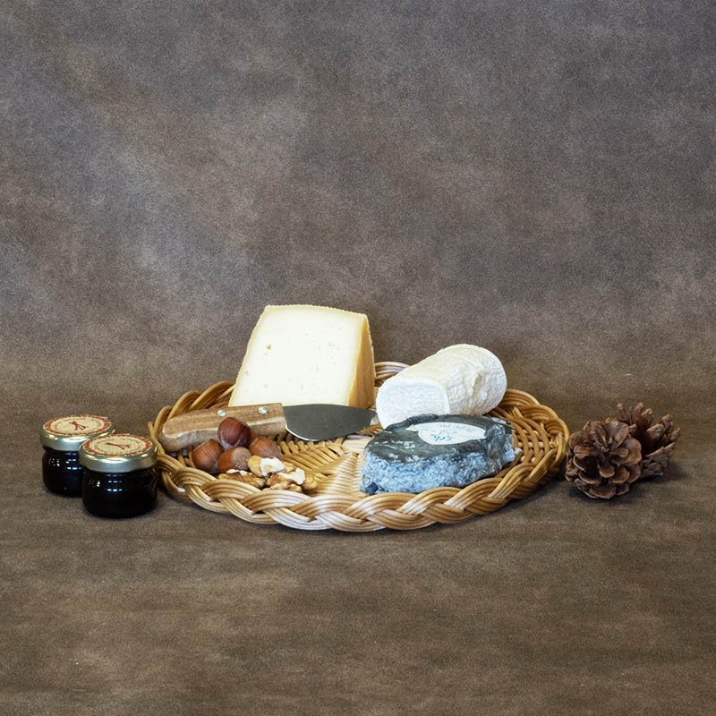 Plateau à fromage - plateau en osier - presentation plateau fromage ...